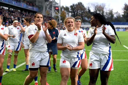 __COUNT__ imágenes de France v New Zealand, Women's rugby, Pau, France ...