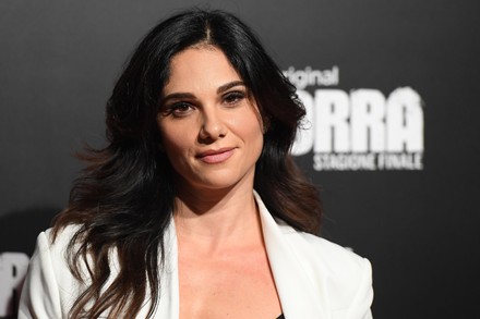 Daniela Ioia Poses During Red Carpet Editorial Stock Photo - Stock ...
