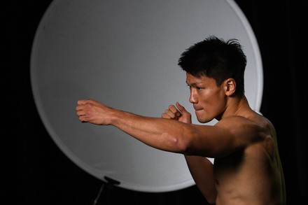 Takeshi Inoue Poses Television Camera Following Editorial Stock Photo ...