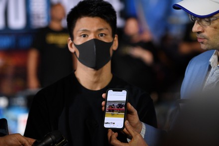 Takeshi Inoue Speaks Media During Official Editorial Stock Photo ...