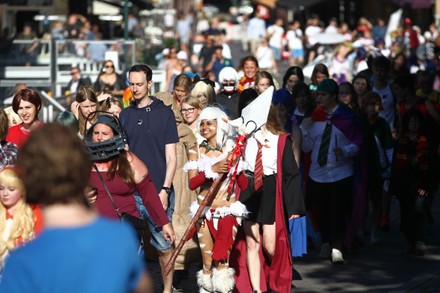 Cosplay Parade During 2017 Attracted Many Editorial Stock Photo - Stock ...