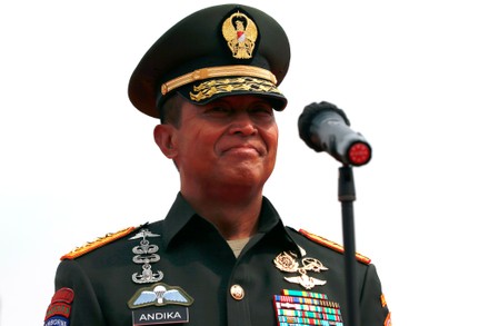 Newly Appointed Indonesia National Armed Forces Editorial Stock Photo ...