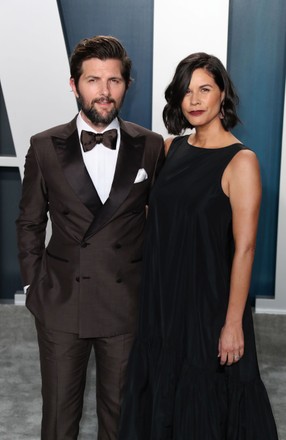 Actor Aaron Lohr Wifeactress Idina Menzel Editorial Stock Photo - Stock ...