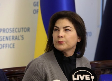 Briefing of Ukrainian Prosecutor General in Kyiv, Ukraine - 17 Nov 2021 ...