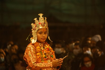 Portrait Dancer Performing Prahlad Son Hiranya Editorial Stock Photo ...