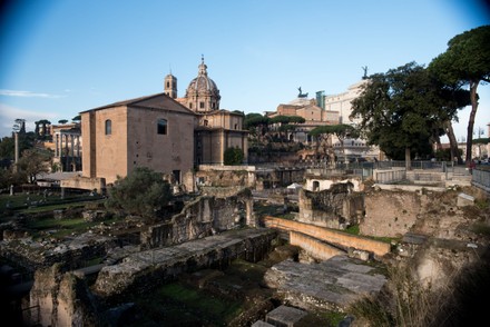 Curia Iulia Church Saints Luke Martina Editorial Stock Photo - Stock ...