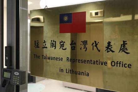 Plaque Taiwanese Representative Office On 16th Editorial Stock Photo ...