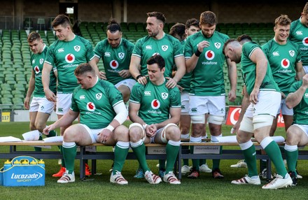 Ireland Rugby Captain's Run, Aviva Stadium, Dublin - 20 Nov 2021 Stock ...