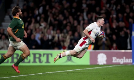 Raffi Quirke Scores 3rd England Try Editorial Stock Photo - Stock Image ...