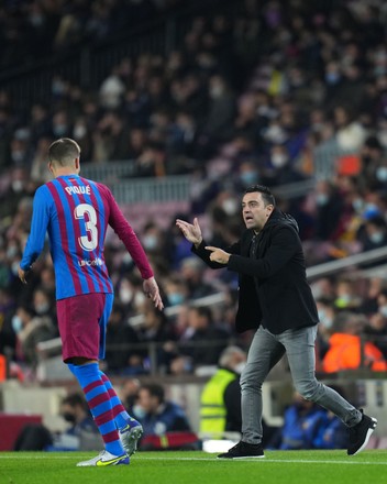Fc Barcelona Xavi Hernandez Gerard Pique Editorial Stock Photo - Stock ...