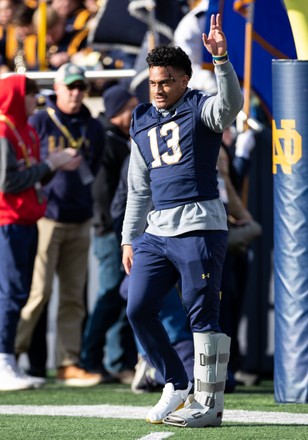 Notre Dame Linebacker Paul Moala 13 Editorial Stock Photo - Stock Image ...