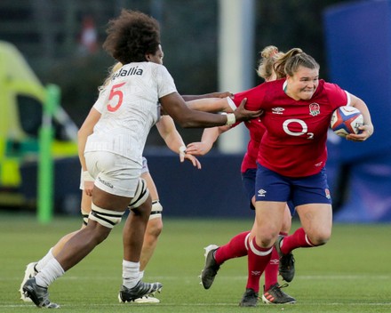 Helena Rowland England Scores Try Editorial Stock Photo - Stock Image ...