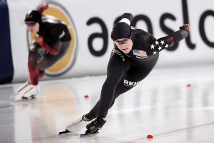 KIMI GOETZ USA ACTION 500M WOMEN Editorial Stock Photo - Stock Image ...