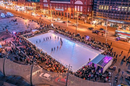 OPENING NIGHT NEW ICE RINK BY Editorial Stock Photo - Stock Image ...