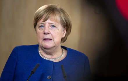 Executive Chancellor Angela Merkel Visits Tumo Editorial Stock Photo ...