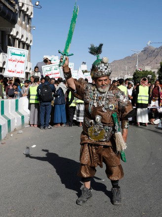 Prohouthis Yemeni Wears Islamic Traditional Army Editorial Stock Photo ...