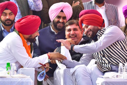 Cm Charanjit Singh Channi Mp Ravneet Editorial Stock Photo - Stock Image | Shutterstock