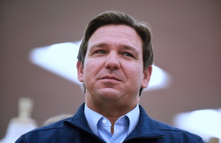 Florida Gov Ron Desantis Seen Laughing Editorial Stock Photo - Stock ...