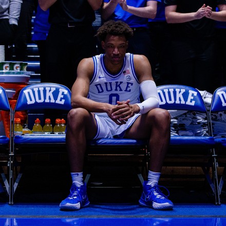 NCAA Basketball Citadel at Duke, Durham, USA - 22 Nov 2021 Stock ...