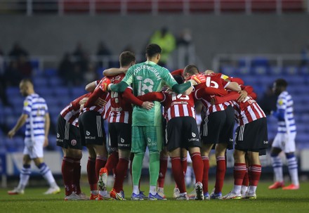 Sheffield United Team Cuddle Before Kick Editorial Stock Photo - Stock ...
