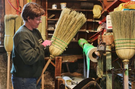 2 Corn husk brooms Stock Pictures, Editorial Images and Stock Photos ...