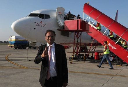 Ajay Singh Chairman Managing Director Spicejet Editorial Stock Photo ...