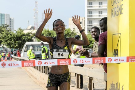 3rd Edition Eiffage Dakar Marathon Senegal Editorial Stock Photo ...