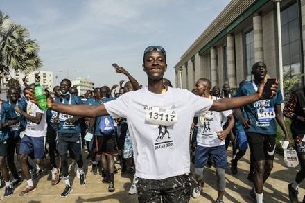 3rd Edition Eiffage Dakar Marathon Senegal Editorial Stock Photo ...
