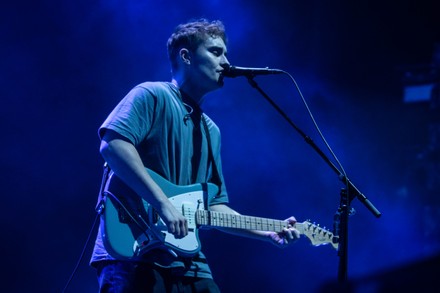Sam Fender in concert, Leeds Arena, UK - 24 Nov 2021 Stock Pictures ...