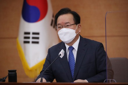 Prime Minister Kim Bookyum Speaks During Editorial Stock Photo - Stock ...