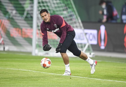 West Ham Goalkeeper Alphonse Areola During Editorial Stock Photo ...