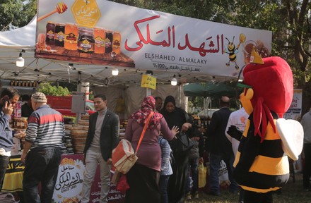 People Visit Honey Booth During 3rd Editorial Stock Photo - Stock Image ...