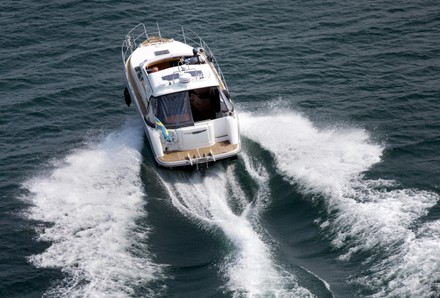 Fast Motorboat On Lake Editorial Stock Photo - Stock Image | Shutterstock