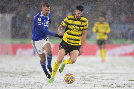 Craig Cathcart Watford Action During Premier Editorial Stock Photo ...