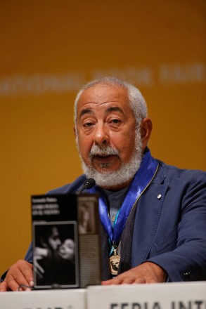 Cuban Writer Leonardo Padura Speaks After Editorial Stock Photo - Stock ...