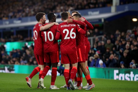 Jordan Henderson Liverpool Celebrates Scoring His Editorial Stock Photo ...