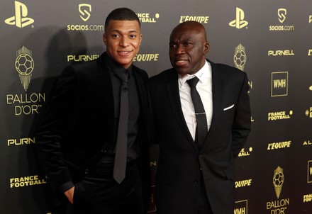Psg Player Kylian Mbappe His Father Editorial Stock Photo - Stock Image ...