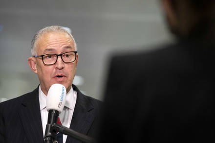 Mayor Ahmed Aboutaleb Rotterdam Arrives Security Editorial Stock Photo ...