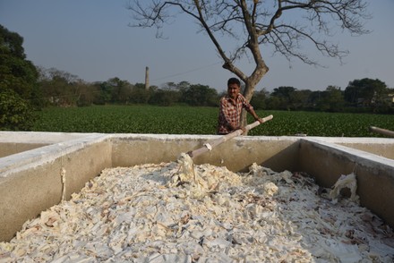 Waste Fabric Recycling Process By Which Editorial Stock Photo - Stock ...