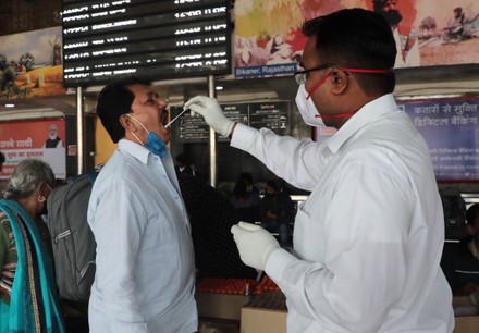 COVID pandemic in New Delhi, India - 30 Nov 2021 Stock Pictures ...