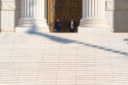 Supreme Court on eve of high-profile case, Washington, D.C., USA - 30 ...