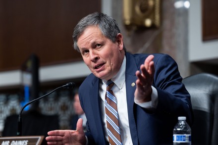 Us Senator Steve Daines Rmt Speaks Editorial Stock Photo - Stock Image ...