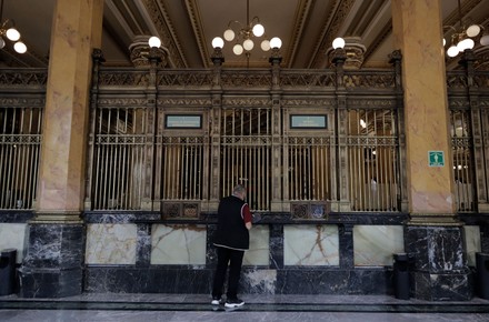 View Inside Correos De Post Office Editorial Stock Photo - Stock Image ...