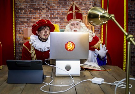 Sinterklaas R Legendary Figure Based On Editorial Stock Photo - Stock ...