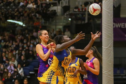Emma Barrie Scottish Thistles Netball Team Editorial Stock Photo ...