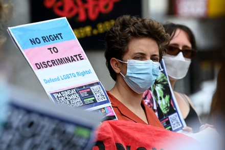 Community Action Rainbow Rights Members Hold Editorial Stock Photo ...