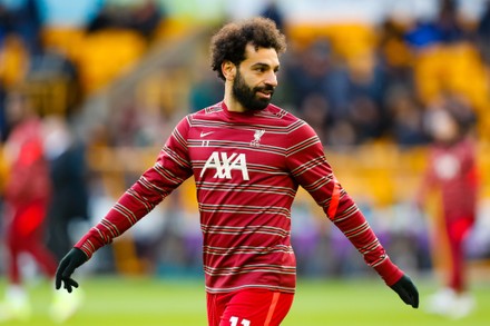 MOHAMED SALAH LIVERPOOL DURING PRE-MATCH WARM-UP Editorial Stock Photo ...