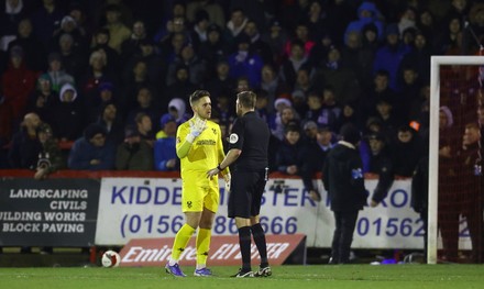 Luke Simpson Kidderminster Harriers Speaks Referee Editorial Stock ...