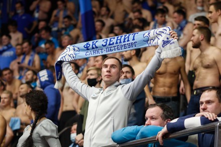 Zenit Supporter Seen Holding Zenit Team Editorial Stock Photo - Stock ...