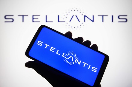 This Photo Illustration Stellantis Nv Logo Editorial Stock Photo ...